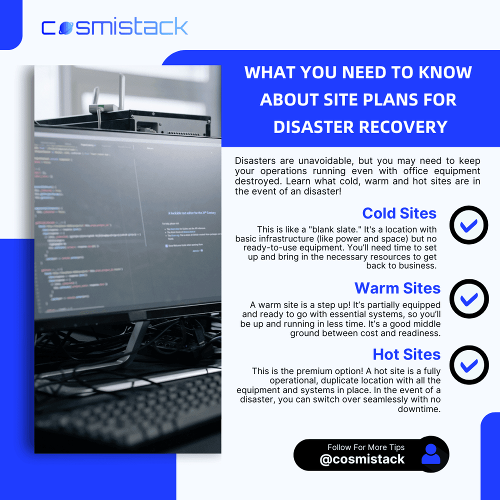 Site Plans for Disaster Recovery (Infographic) - Cosmistack Blog